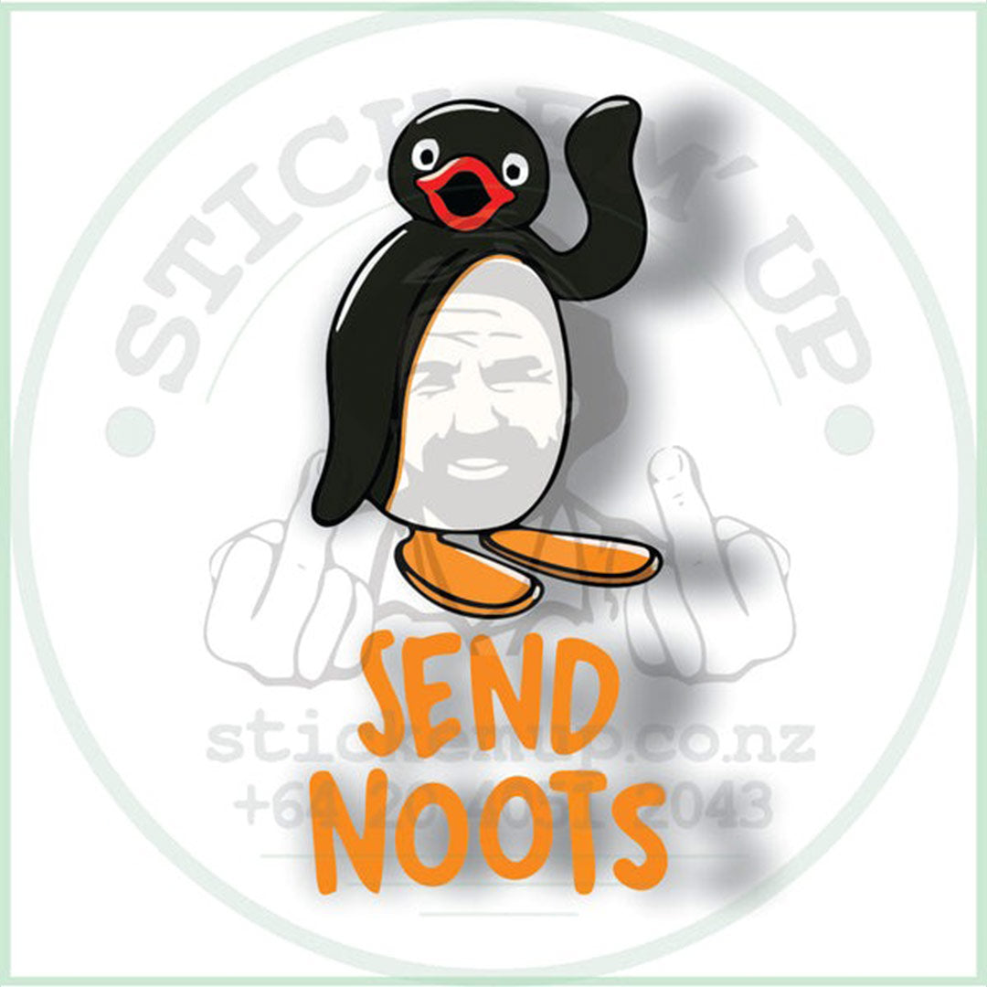 Send Noots Vinyl Sticker – Brutalitees