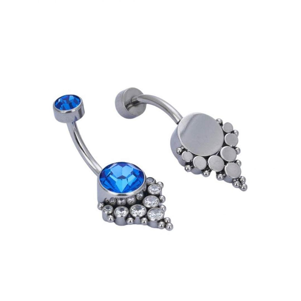 Titanium Jewelled Belly Bar – Brutalitees