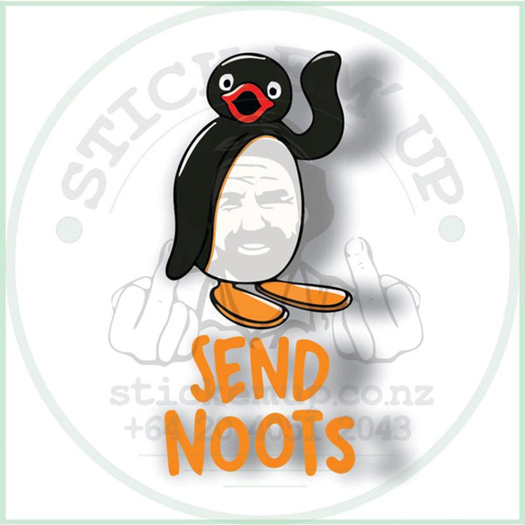 Send Noots Vinyl Sticker – Brutalitees
